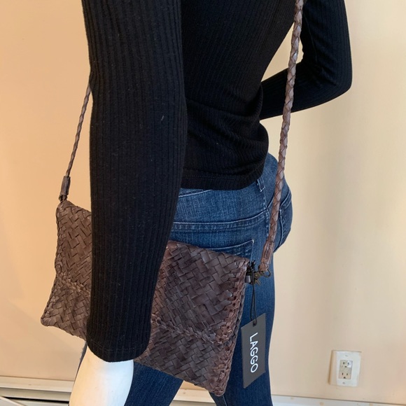 Laggo | Bags | Madison Leather Crossbody Bag Charcoal | Poshmark